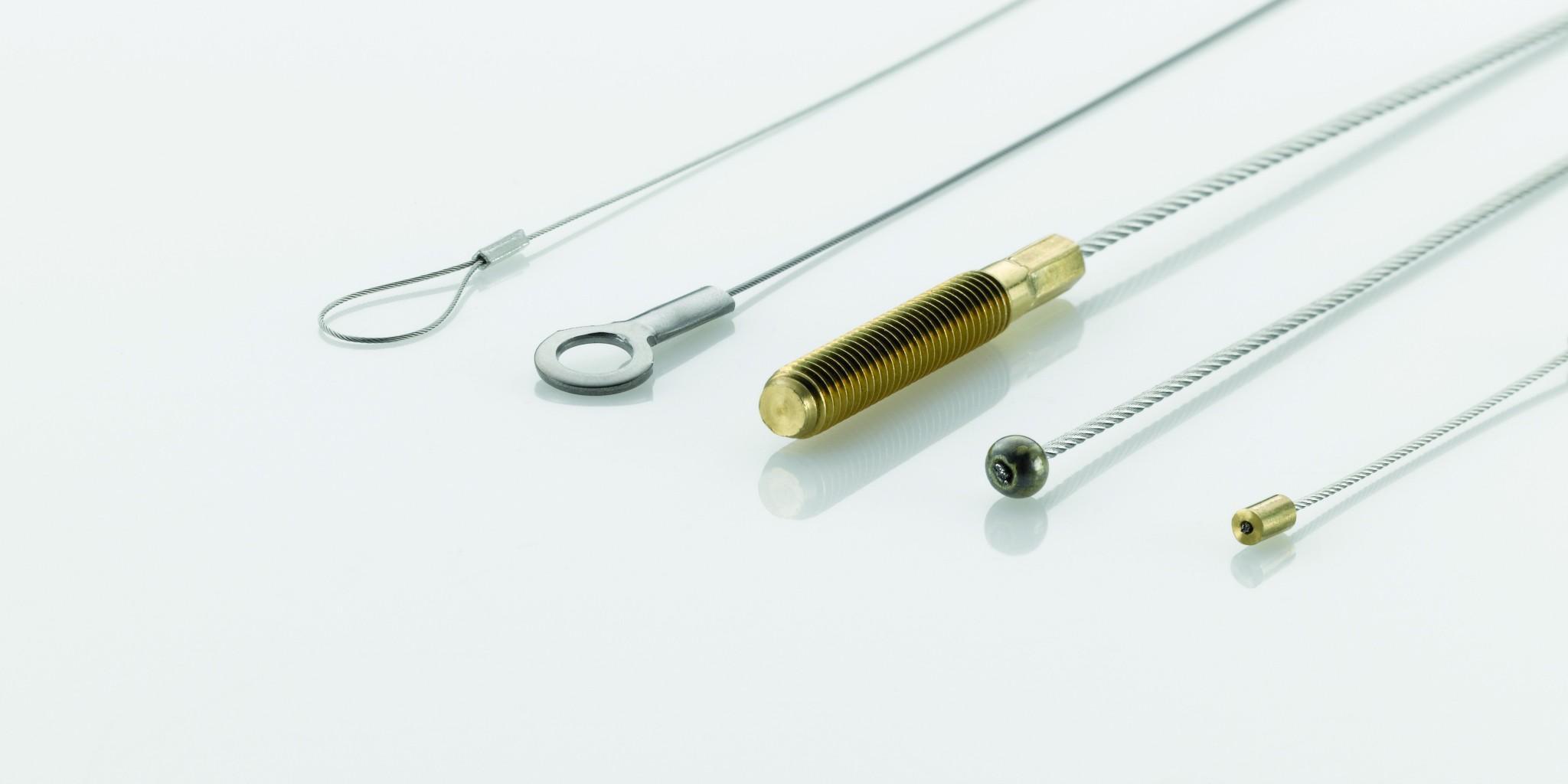 Fabricant embout de câble en acier, embout cylindrique, tambour, sphérique