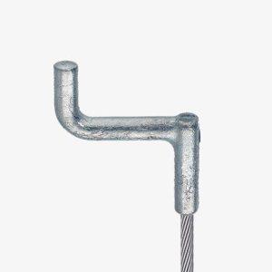 Fabricant embout de câble en acier, embout cylindrique, tambour, sphérique